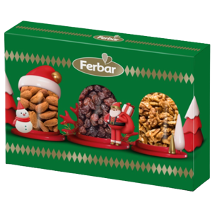 Caixa Natal com Frutos Secos | Ferbar